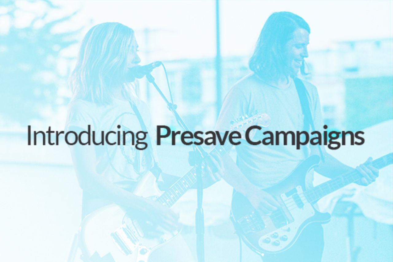 Introducing Presave Campaigns | Indiefy Blog